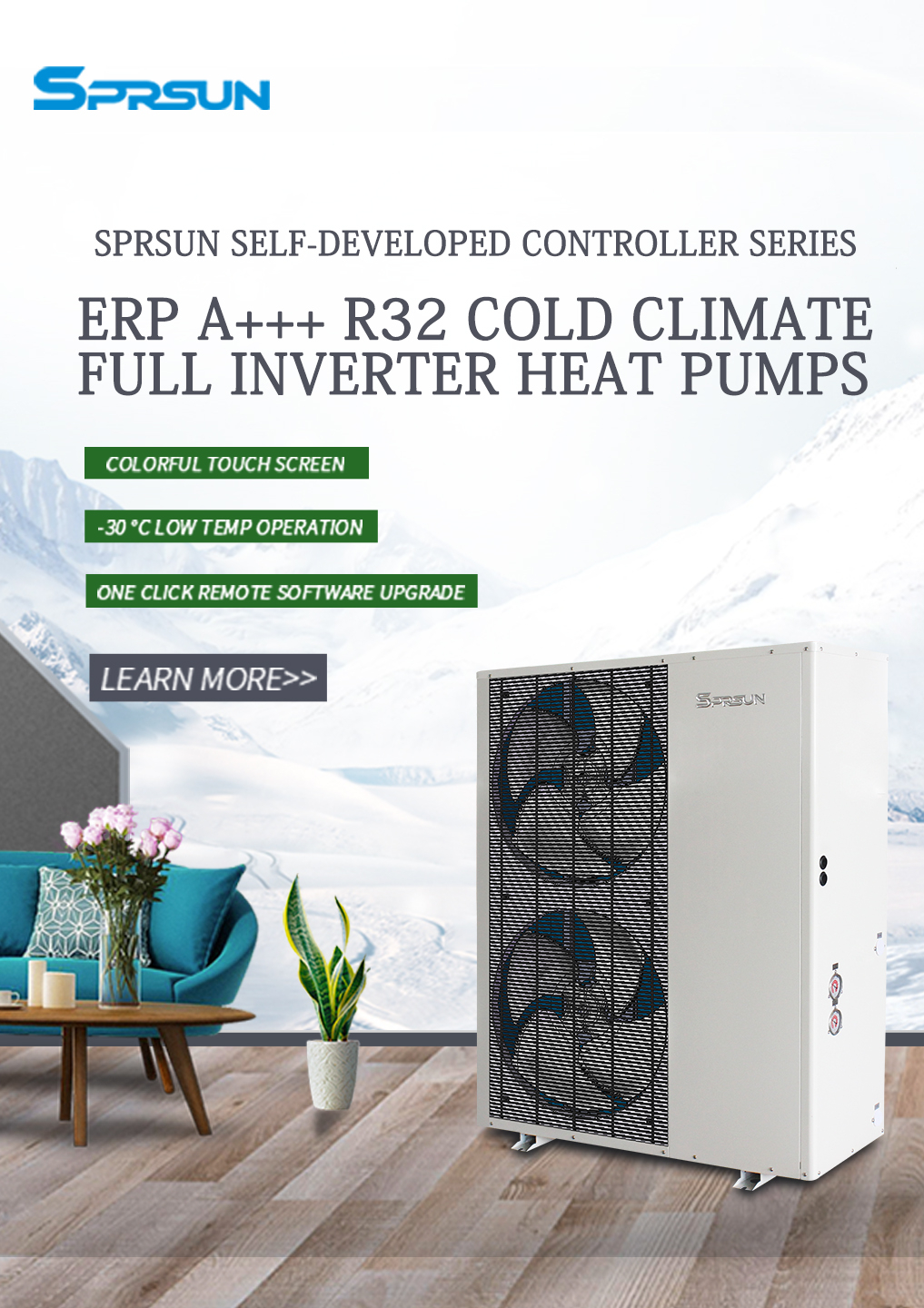 SPRSUN | Heat Pump Manufacturer & Supplier Since 1999